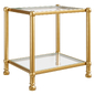 Everson Square Glass Side Table - Table - 3D model
