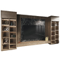 TW WALL 2 - TV Wall - 3D model