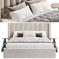 Montreal Bed By His - Bed - 3D model