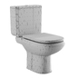 Roca Dama Retro Toilet - Toilet and Bidet - 3D model