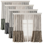 Herringbone Patterned Bottom Curtains 62 - Curtain - 3D model