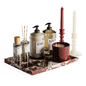 loewe bathroom decor set - Bathroom accessories - 3D model