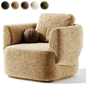 Cascade Lounge ArmChair - Arm chair - 3D model
