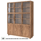 Teak linen closet HOPPER CABINET - Wardrobe & Display cabinets - 3D model