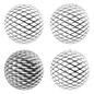 Expanded Metal Set 002 - Metal - 3D model