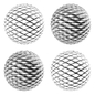 Expanded Metal Set 002 - Metal - 3D model