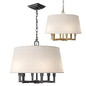Visual Comfort Square Tube Hanging - Pendant light - 3D model