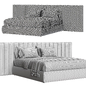 Flute Plus Bed - Bed - 3D model