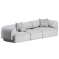 Melody Sofa Straight by Natuzzi - Sofa - 3D model