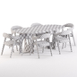 Nik Chair and Apollo Table - Table + Chair - 3D model