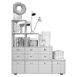 Slide Rack Bricks - Rack - 3D model