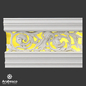 Cornice with through insert and backlight Ks 459 - Decorative plaster ...