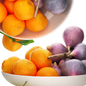 bowl of tangerines and figs - Food and drinks - 3D model