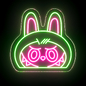 Labubu Neon Sign - Neon - 3D model