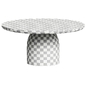 Bullet Round Dining Table - Table - 3D model