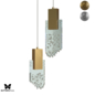 OM Butterfly L.C. modus_gold_silver - Pendant light - 3D model