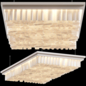Wave Fabric Ceiling Light - Pendant light - 3D model