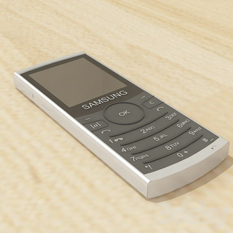 Mobile Phone Samsung - Phones - 3D model
