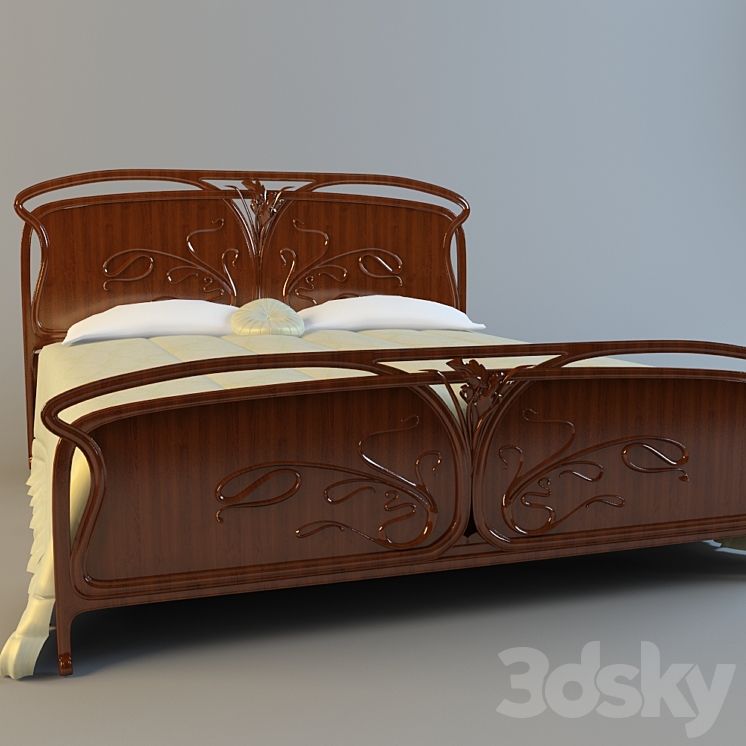 Medea - Bed - 3D model