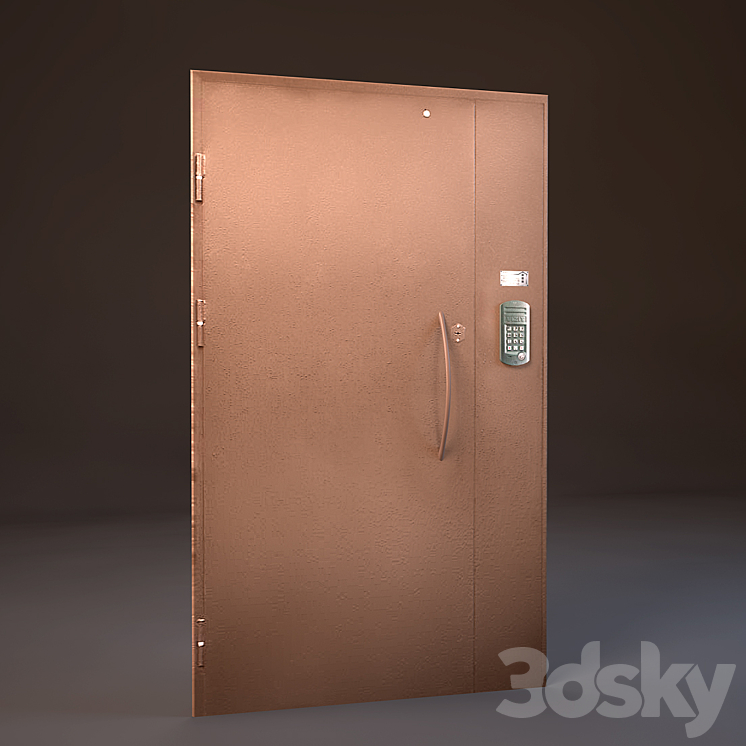 door access - Facade element - 3D model