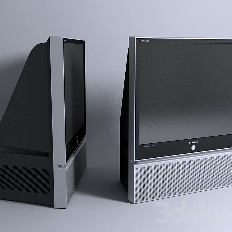 SAMSUNG Projection TV - TV - 3D model
