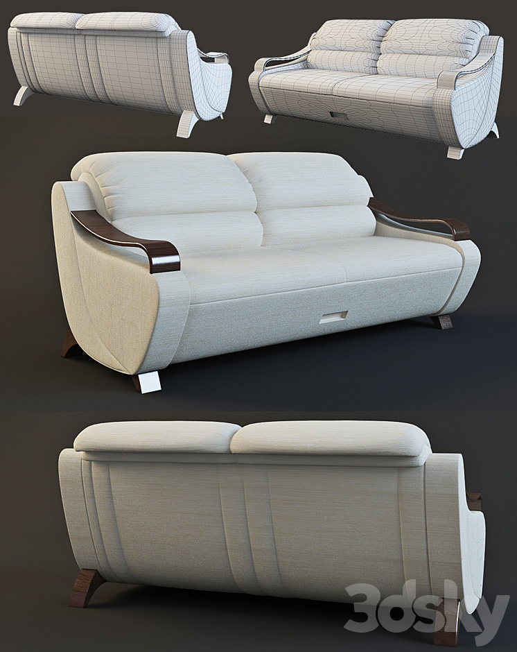 Omega - Sofa - 3D model