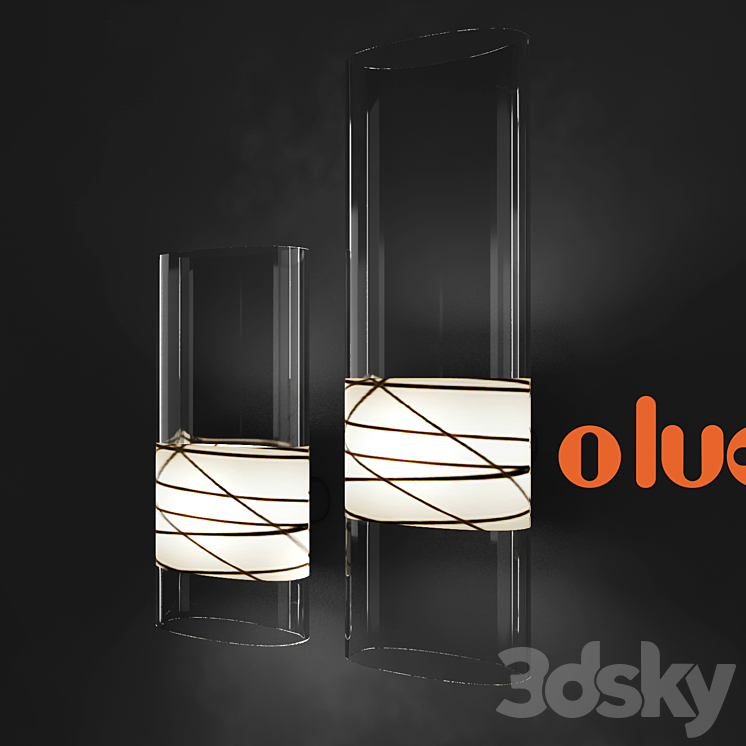 Oluce Line / C - Wall light - 3D model