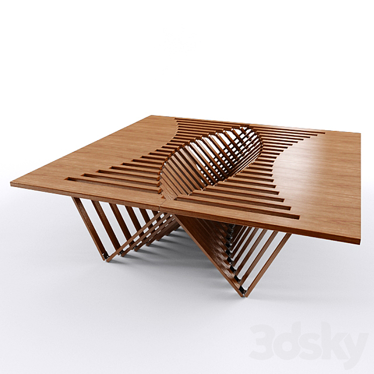 Rising Table - Table - 3D model