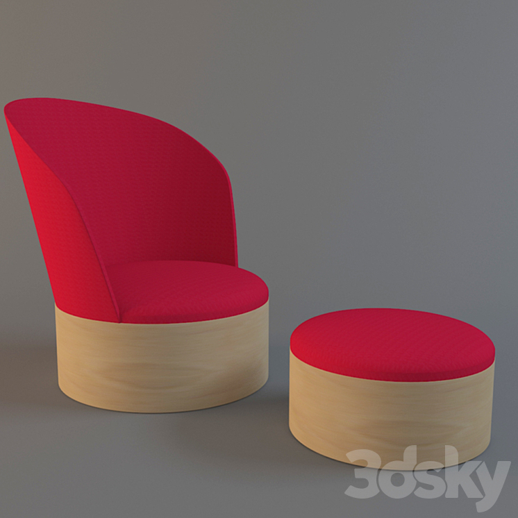 Bia Station - Arm chair - 3D model