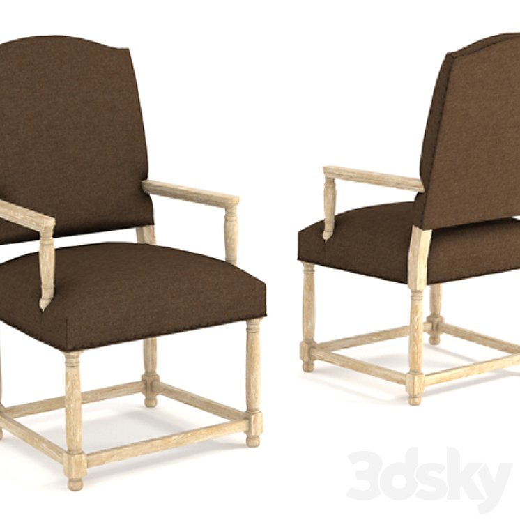 Eduard arm chair 8826-0018 a008 - Chair - 3D model