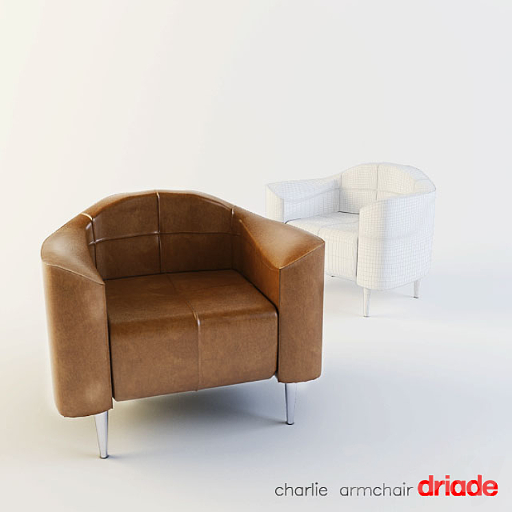 DRIADE - Arm chair - 3D model