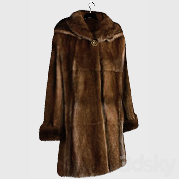 Shuba - Сlothes and Footwear - 3D model