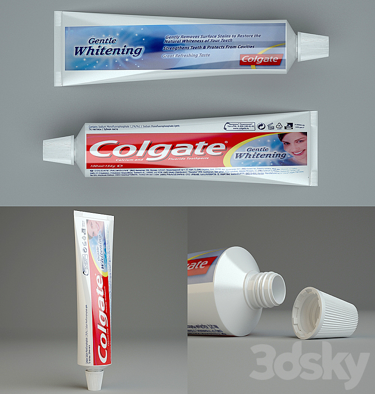 Colgate - Bathroom accessories - 3D model