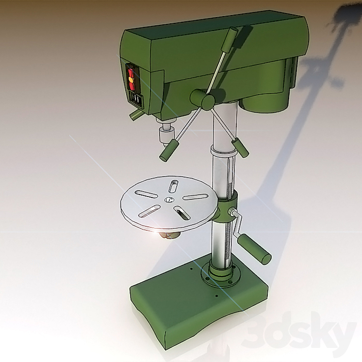 Drilling machine - Miscellaneous - 3D model