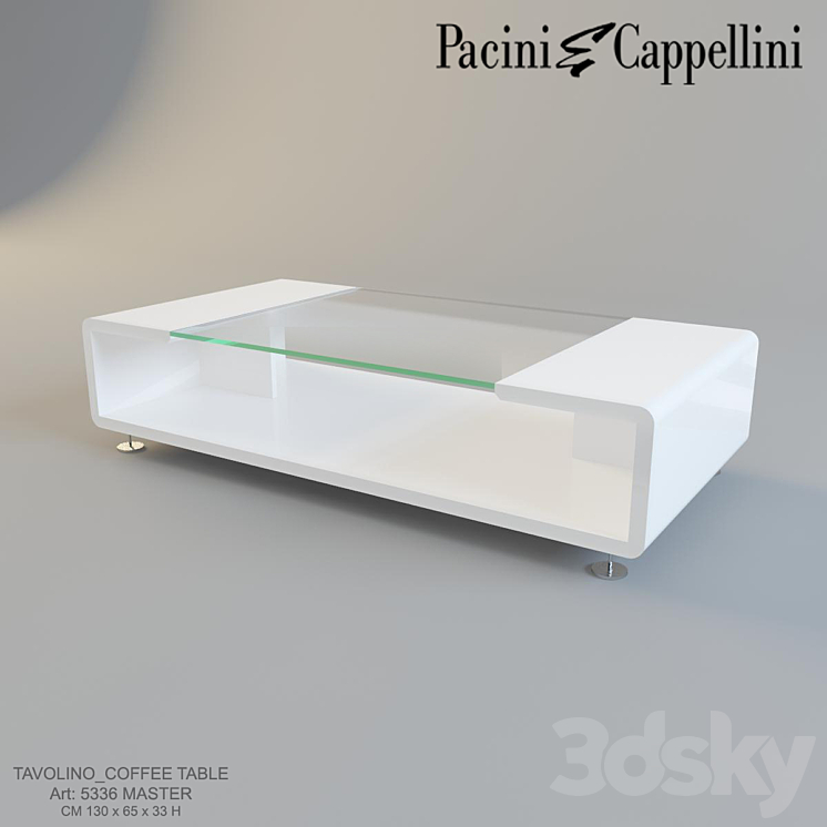 Pacini&Cappellini / TAVOLINI - Table - 3D model