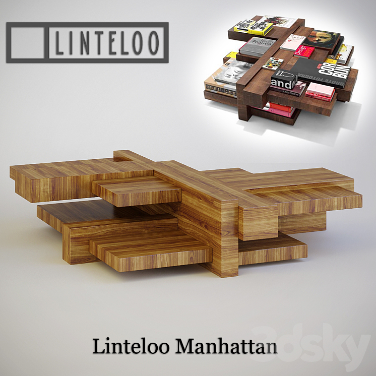 Linteloo Manhattan - Table - 3D model