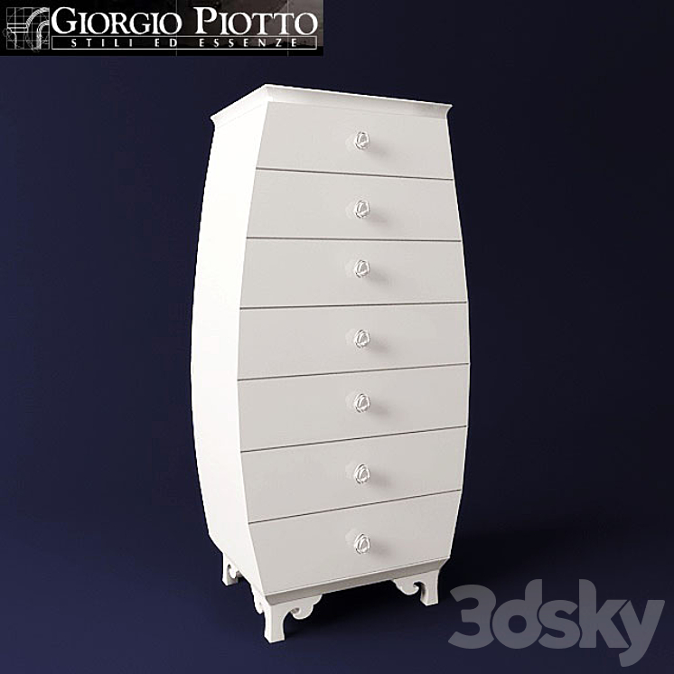 Giorgio Piotto - Sideboard & Chest of drawer - 3D model