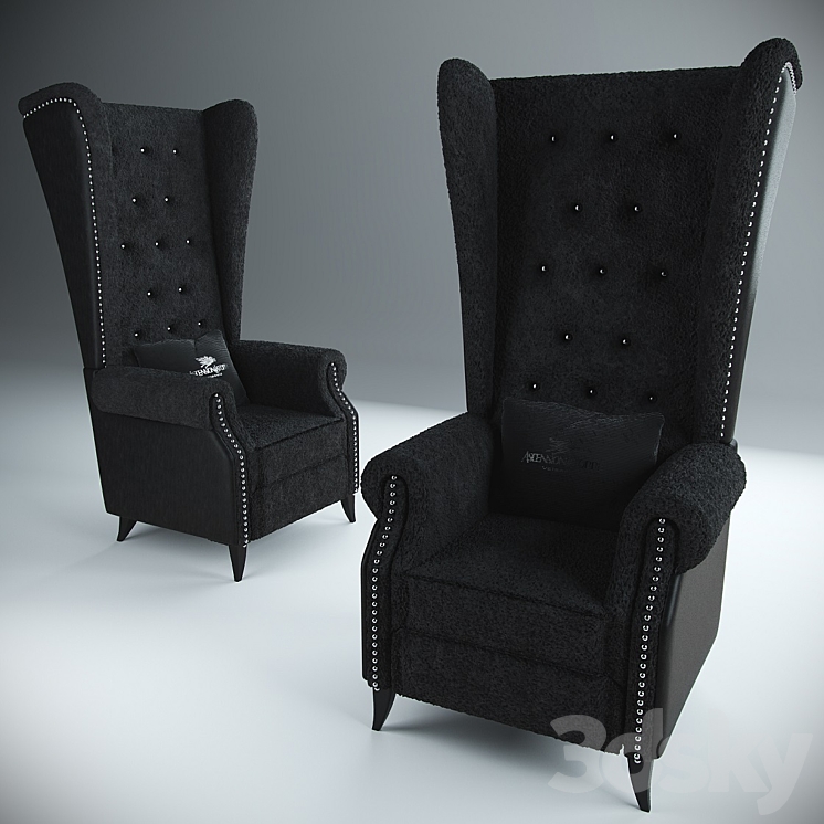 visionare GREENWICH - Arm chair - 3D model
