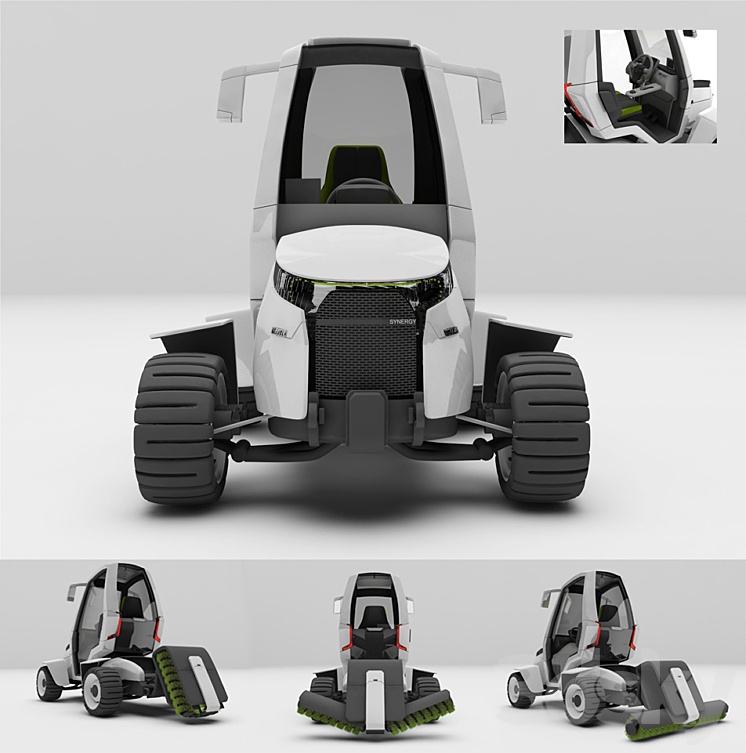 SYNERGY - Ground Transport - 3D model