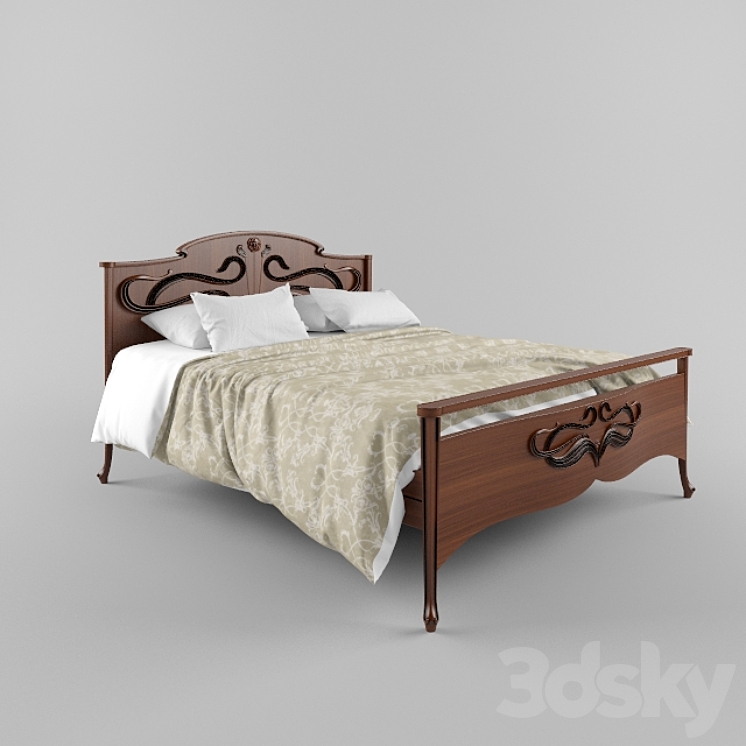 Medea - Bed - 3D model