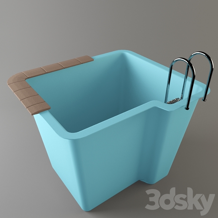 kupel - Bathtub - 3D model
