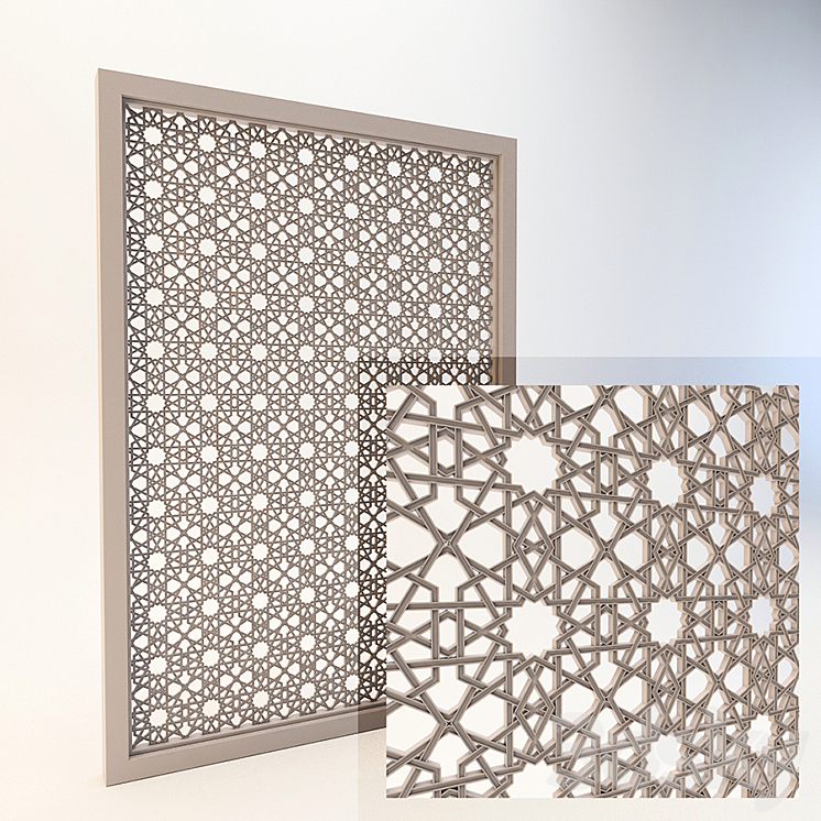 Arabic Partition - Other decorative objects - 3D model