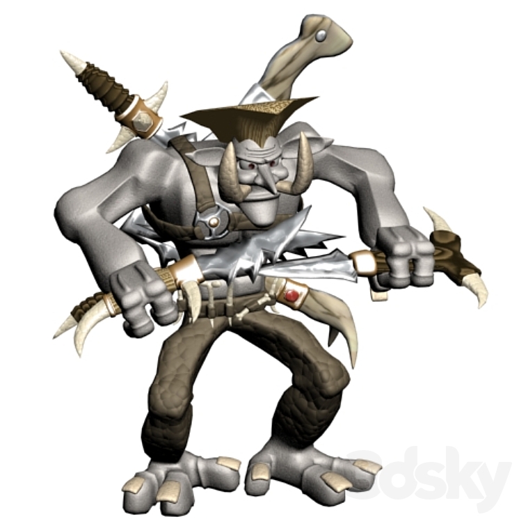 control model of WOW - Toy - 3D model