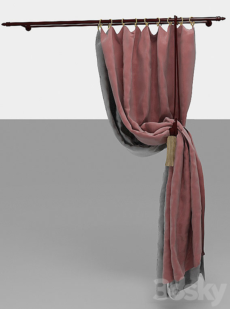 drape - Curtain - 3D model