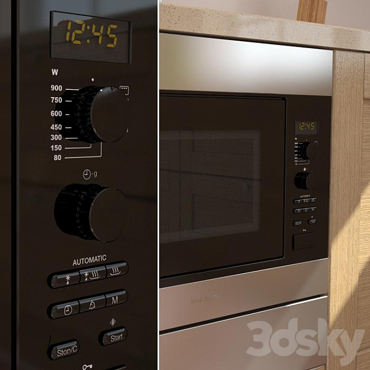 Miele-M-8261-1-DVD - Kitchen appliance - 3D model
