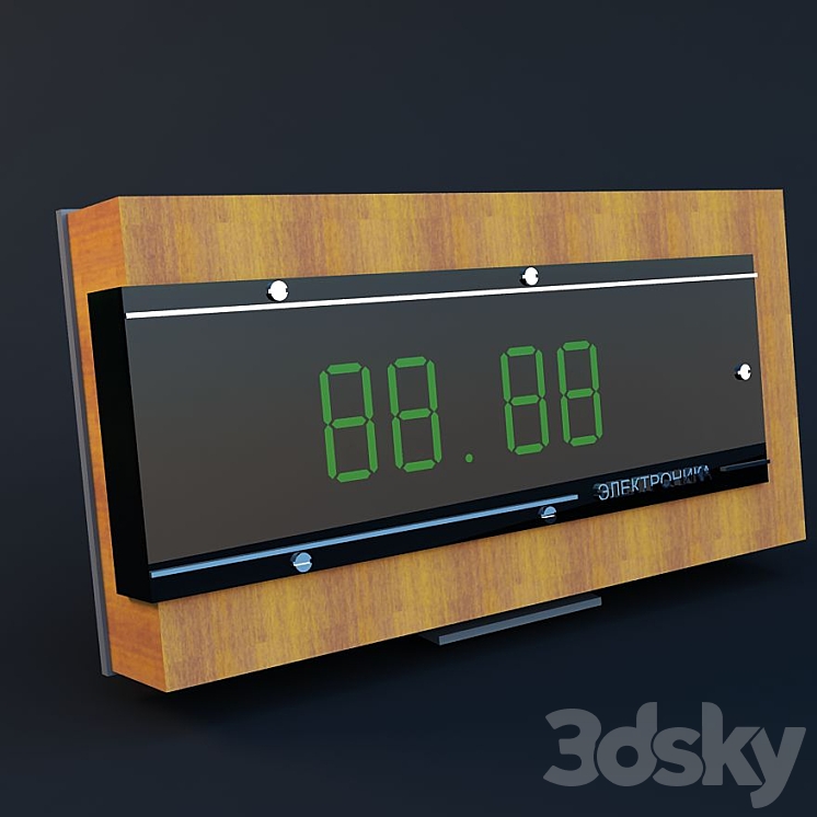 The Soviet Elektronika watches - Watches & Clocks - 3D model