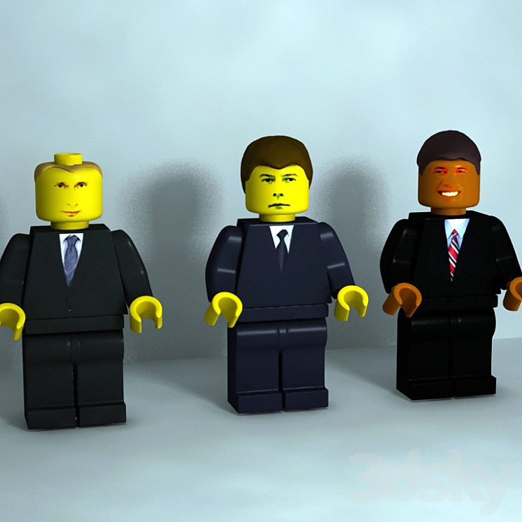 Lego Boss - Toy - 3D model