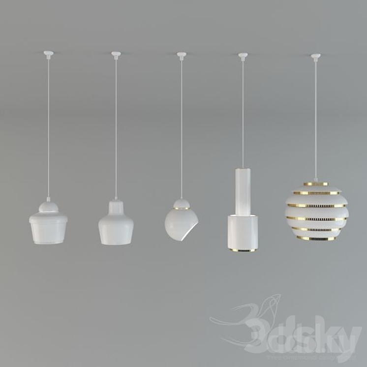 Artek Pendant Lights - Pendant light - 3D model