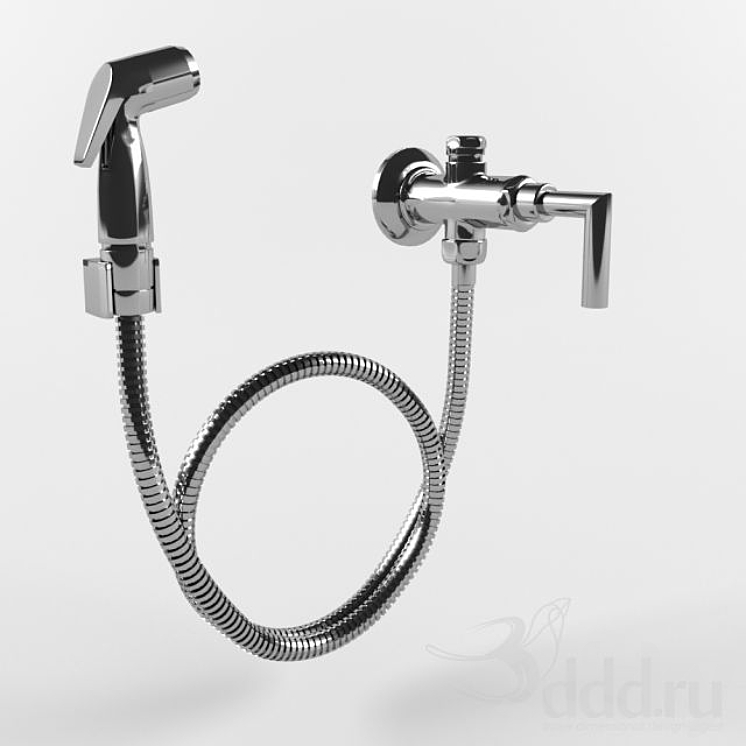 DECA - Hygienic Shower - Faucet - 3D model