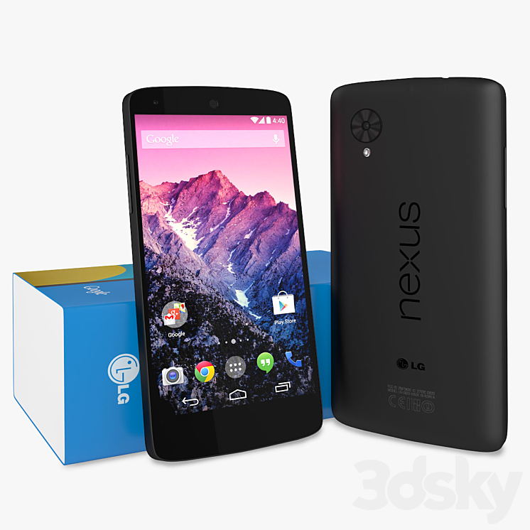 Nexus 5 - Phones - 3D model